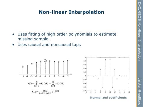 Ppt Dnc Gec And Non Linear Interpolation Powerpoint Presentation Id