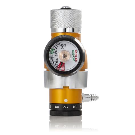 Cga 540 Gold Low Flow Oxygen Regulator For Ozone Applications