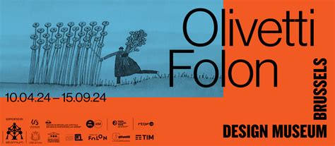 In April The Olivetti · Folon Exhibition Opens In Brussels