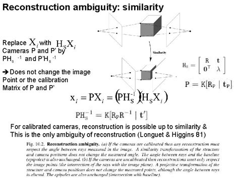 3 D Reconstruction Class 11 Multiple View Geometry