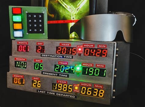 Back To The Future Time Circuits Etsy