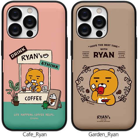 Kakao Friends Cafe S3 Magnetic Card Case For Iphone 13 12 11 Pro Pro