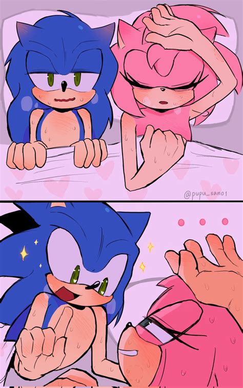 Amy Rose Sonic The Hedgehog Sega Sonic Series Highres 2koma