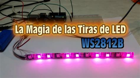 la magia de las tiras de led ws2812b teoria programacion paso a
