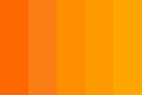 Clementine Sunshine Color Palette