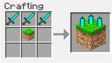 Crafting Illegal Blocks In Minecraft Minecraft Videos