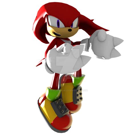 Knuckles Render By Newgameplus Ld On Deviantart