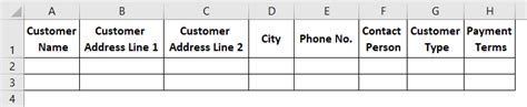 Excel Database Template How To Create Excel Database Template