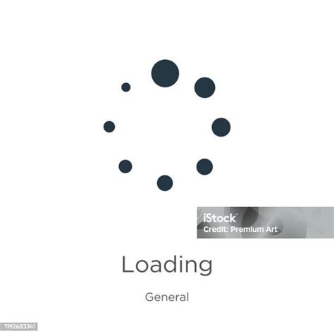 로드 아이콘 벡터입니다 흰색 배경에 격리 Ui 컬렉션에서 최신 유행 플랫 로딩 아이콘입니다 벡터 일러스트는 웹 및 모바일 그래픽 디자인 로고 Eps10에 사용할 수 있습니다