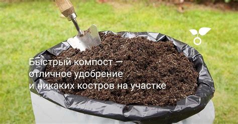 Быстрый компост — отличное удобрение и никаких костров на участке ...