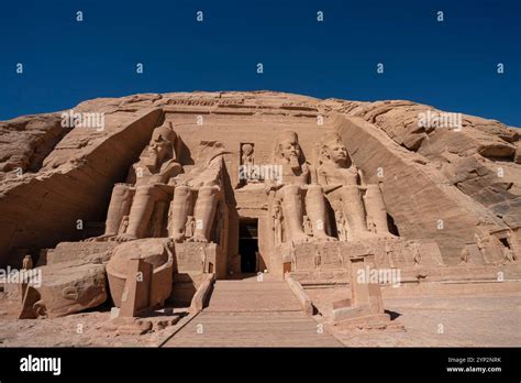 Colossal Statues Of King Ramses Ii Abu Simbel Unesco World Heritage