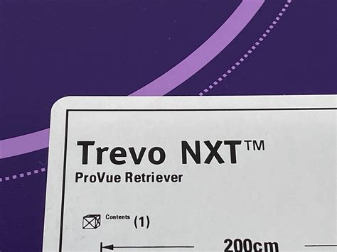 New STRYKER Trevo NXT ProVue Retrieve 90312 Exp 2025 01 N7 90312 Disposables General For