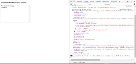 Javascript Fcm Default Onmessage Override Stack Overflow