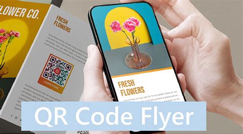 Qr Code Flyer How To Add A Qr Code To A Flyer