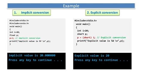 Type Casting In C Programming