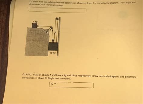 Solved Q1 Part1 Find A Correlation Between Acceleration Of Chegg Com