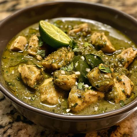Descubre El Pollo En Salsa Verde Cremosa Receta Rápida Y Deliciosa