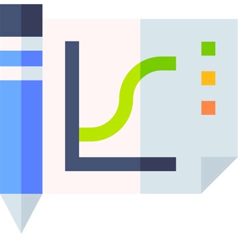 Analytics Basic Straight Flat Icon