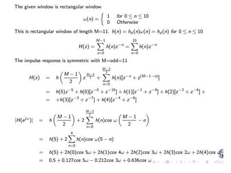 Fir Filter Designpptx