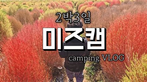 🌺2박3일 미즈캠 Vlog 연천 로하스캠핑🏕 캠핑브이로그 미즈캠 캠핑 키즈캠핑장 여행 여행브이로그 Youtube