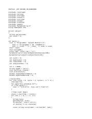 Assignment Part Cpp Define CRT SECURE NO WARNINGS Include Iostream Include String Include