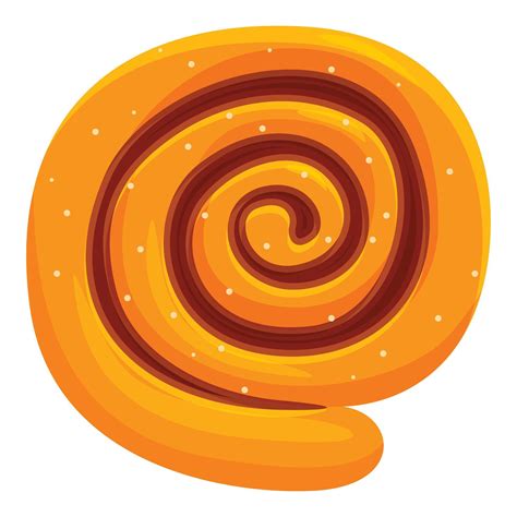 Delicious Cinnamon Roll With Sugar Glaze Forming A Perfect Spiral