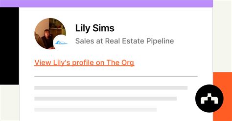 Lily Sims Sales At Real Estate Pipeline The Org