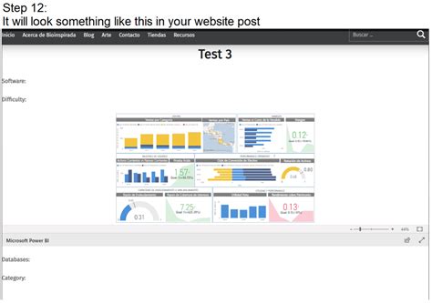 How To Embed A Power BI Dashboard In WordPress Using Blocks No Extra Plugging Needed