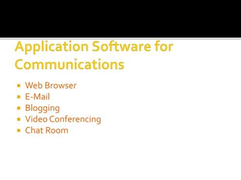 Computer Software Ppt