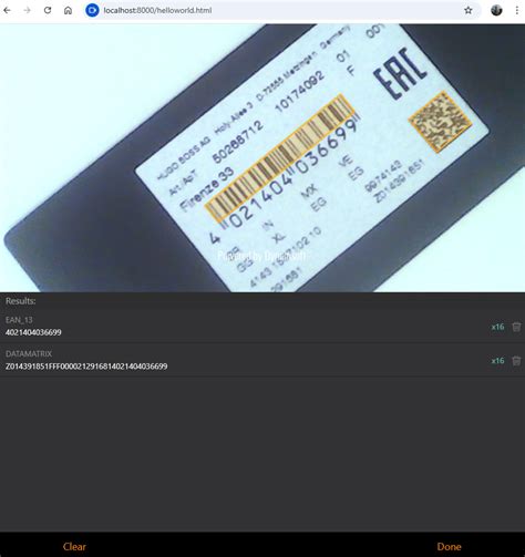 How To Build A Web Barcode Scanner App With Html5 And Javascript By