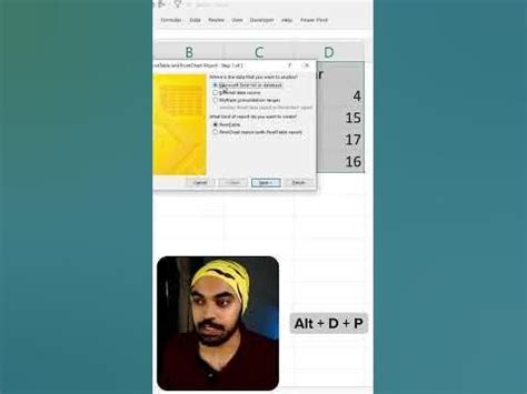 Unpivot Data Using A Pivot Table In Excel Shorts Pivot Table Excel Data