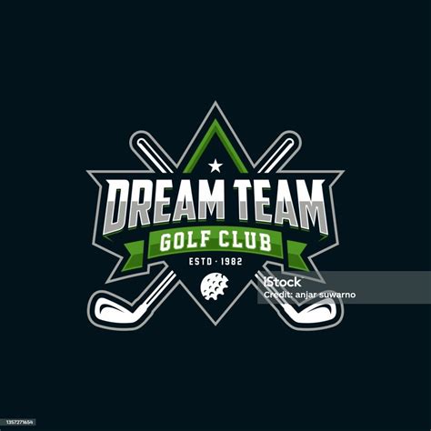 골프 클럽을위한 현대 프로 골프 템플릿 아이콘 디자인 경기 스포츠에 대한 스톡 벡터 아트 및 기타 이미지 경기 스포츠 경쟁