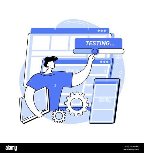Usability Testing Isolated Cartoon Vector Illustrations Stock Vector Image And Art Alamy