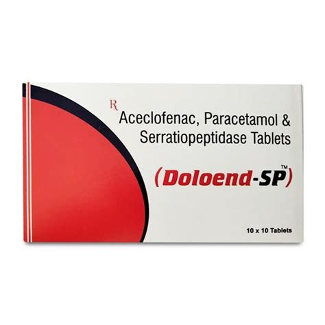 Buy Doloend Sp Tablet 10s Online At Upto 25 Off Netmeds
