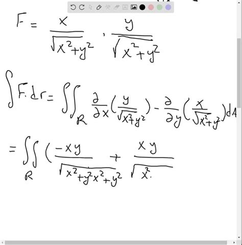 Solvedcirculation And Flux For The Following Vector Fields Compute A