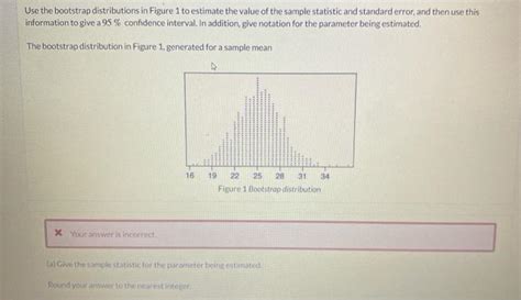 Solved Use The Bootstrap Distributions In Figure 1 To