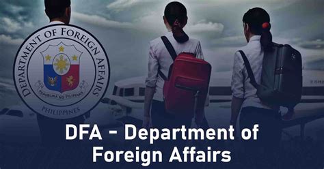 What Is Dfa Department Of Foreign Affairs Dmw Mobile App