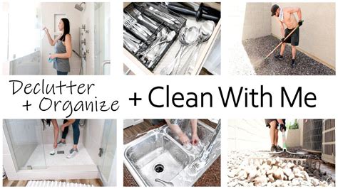 Declutter Organize Clean With Me Cleaning Motivation Intentful