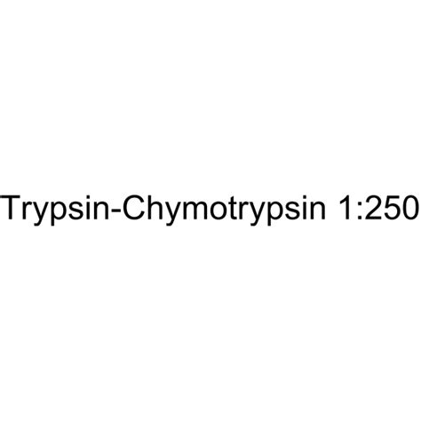 Trypsin Chymotrypsin 1 250 Trypsin Chymotrypsin Medchemexpress