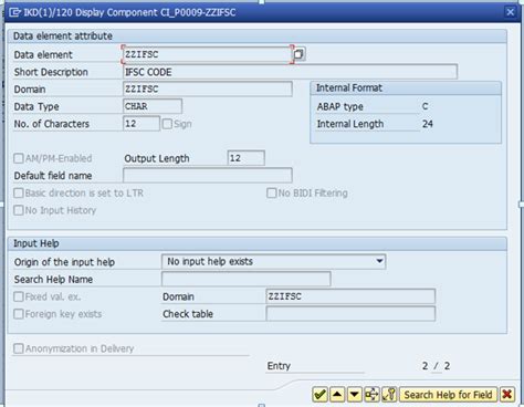 Solved Add New Field For IFSC Code Of Employees In Tcode SAP Community