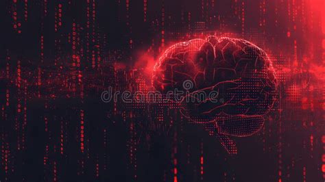 Neural Code Network Ai Brain Concept Stock Illustration Illustration Of Fusion Code 310490665
