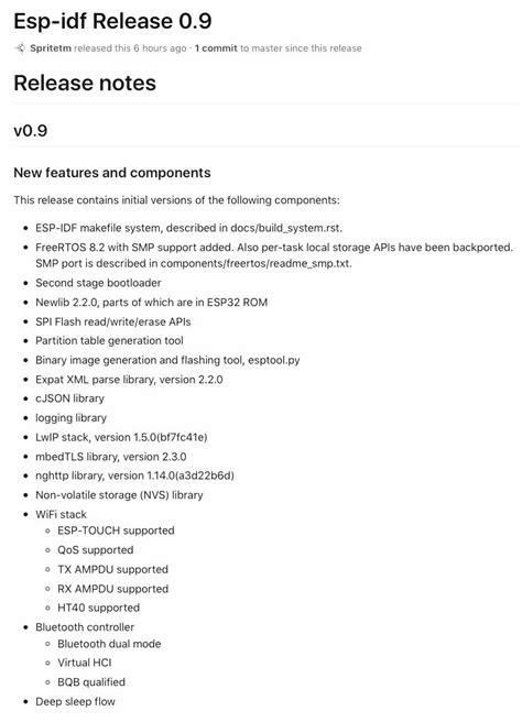 Esp32 On Twitter Espressif Iot Development Framework Esp Idf