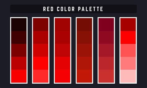 Download Red Vector Color Palette For Free Artofit