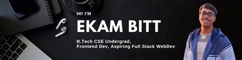 Ekam Bitt Ekam Bitt · Github