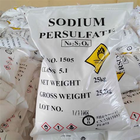 Sodium Persulfate Powder 99 For Industrial Applications Sodium
