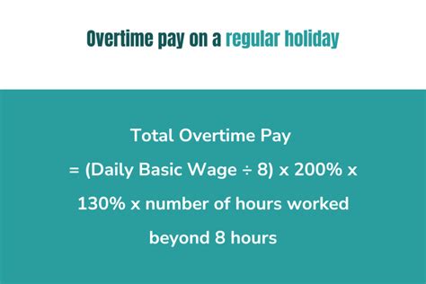 Overtime Pay In The Philippines Employees And Employers Eezi Overtime Pay In The Philippines Employees And Employers Eezi