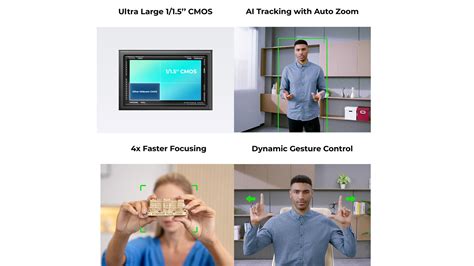 Buy Obsbot Obs Tiny2 Obsbot Tiny 2 4k Ai Powered Ptz Camera Black Camcorders Cameras