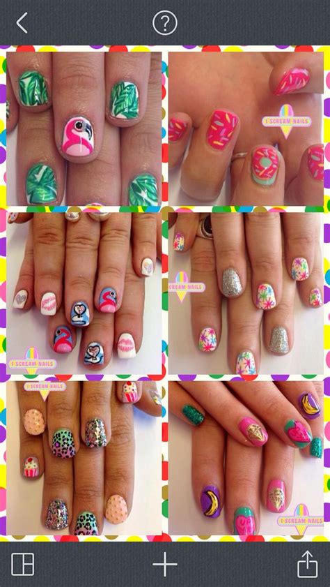 How To Do Scream Nails Scream Nail Tutorial Ice Cream Cone Nails