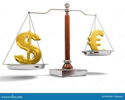 Currency On Balance Scale Royalty Free Stock Images Image 9245109