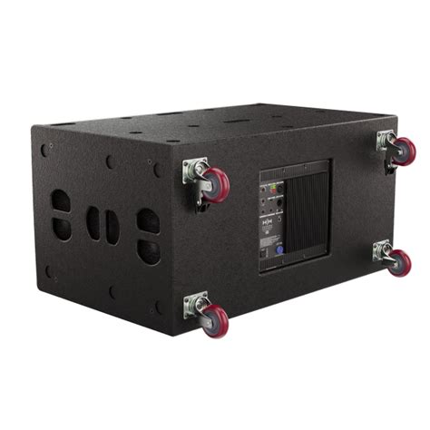 HH ELECTRONICS TNA 2800SA DUAL 18 INCH ACTIVE SUBWOOFER TNA LINE ARRAY BLACK